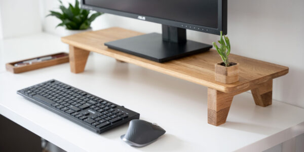 Justwoodit - Unique monitor stands and desk accessories