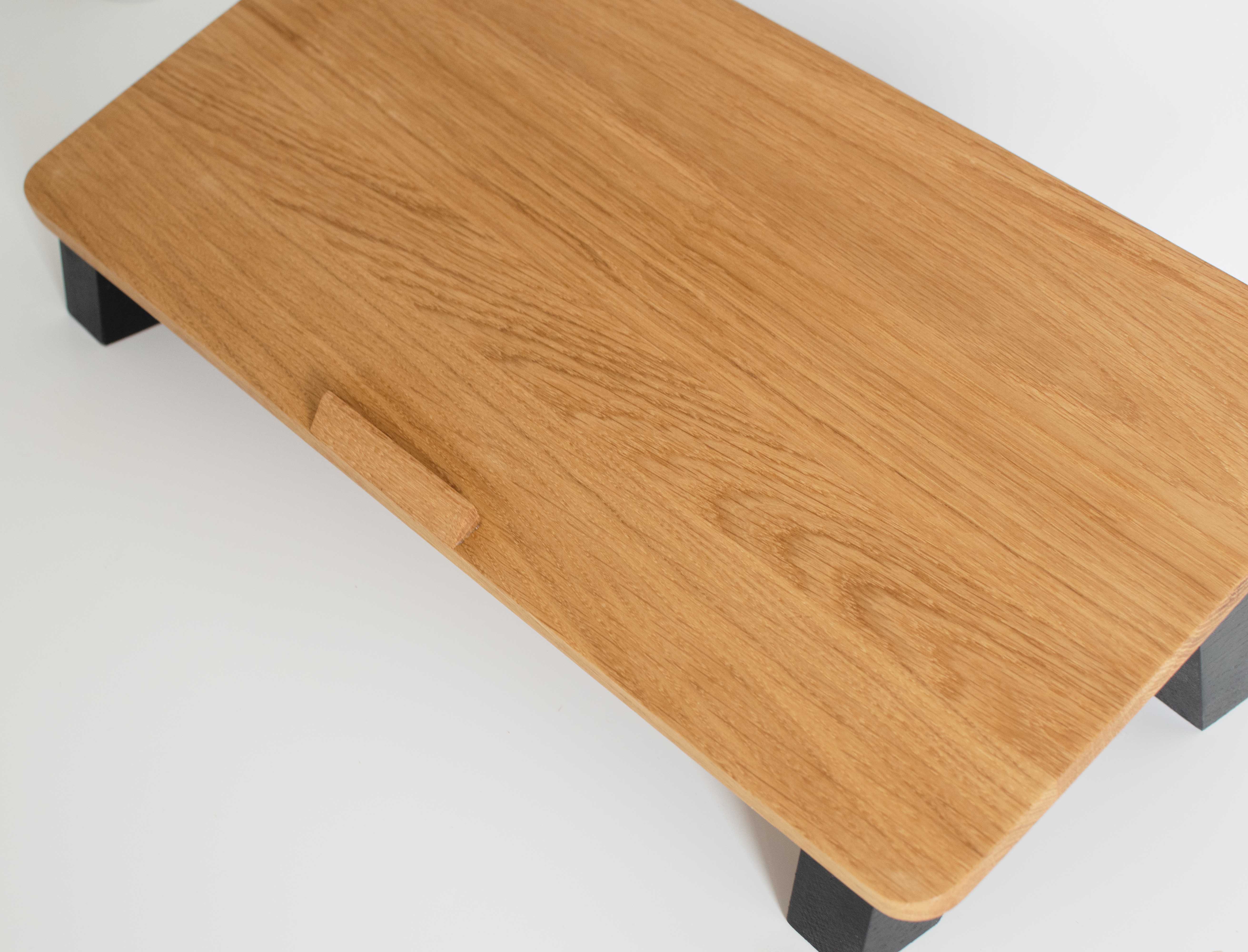 Solid Oak Laptop stand - justwoodit
